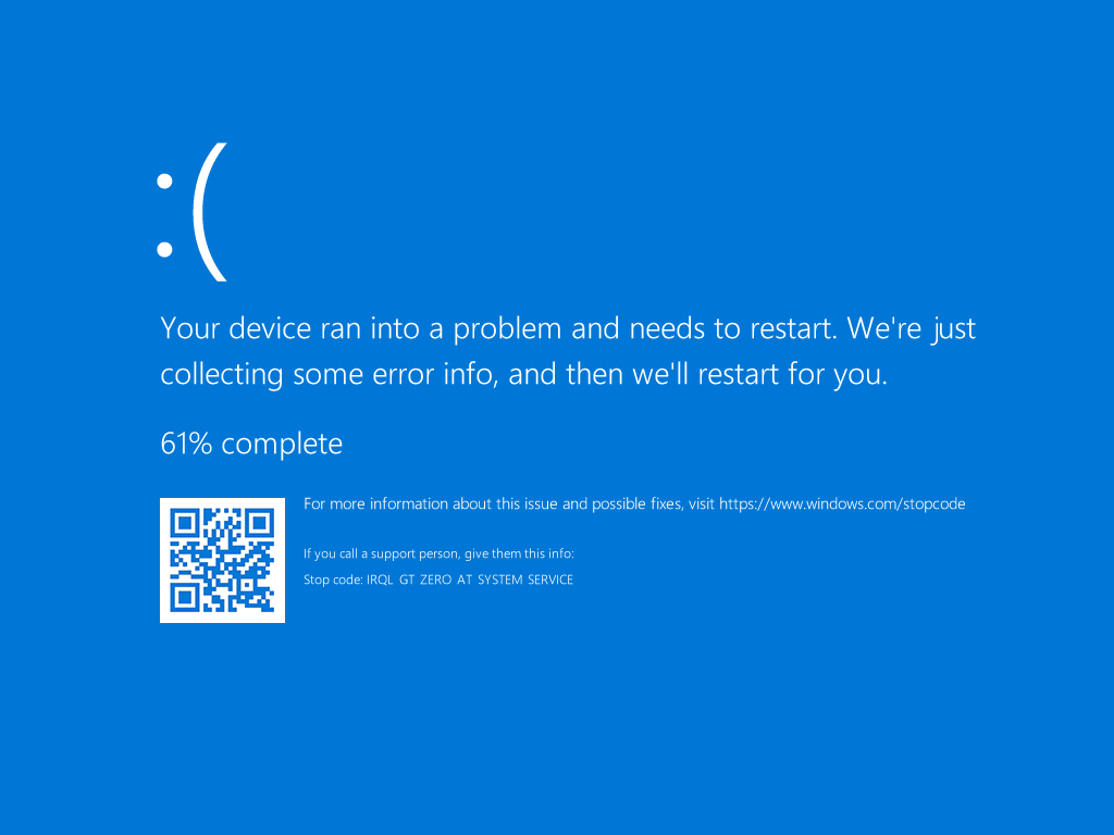 BSOD w końcu przechodzi na emeryturę. Po 40 latach system Windows ...