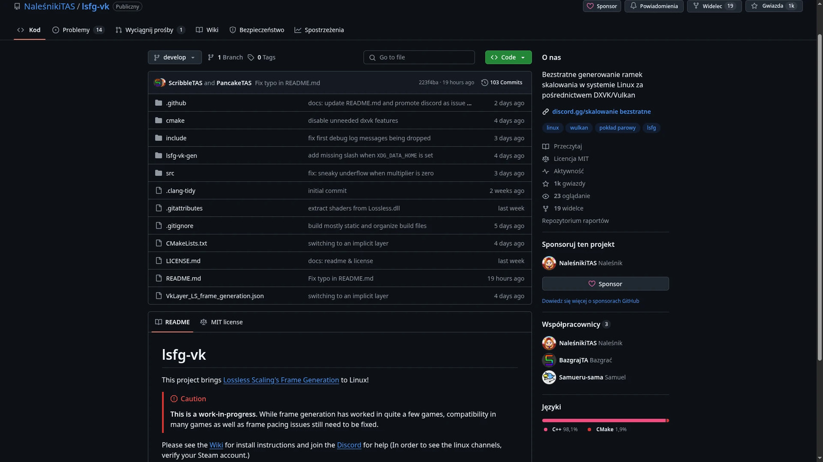 Lossless Scaling - pojawił się projekt LSFG-VK, który częściowo ...