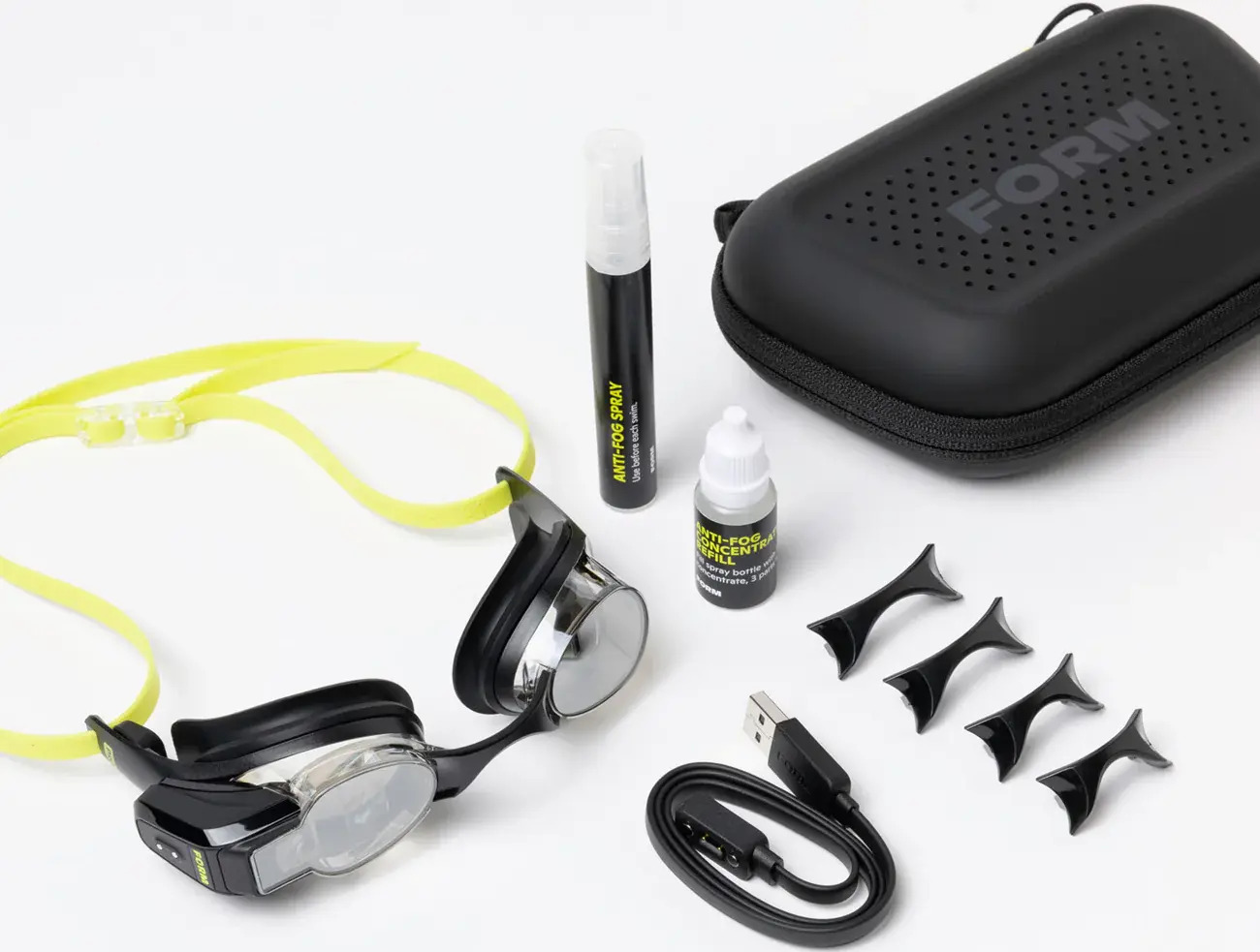 FORM Smart Swim 2 PRO to inteligentne okulary pływackie z wyświetlaczem ...