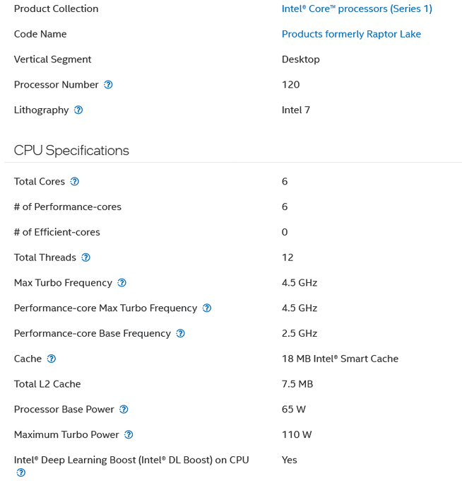 Intel Core 5 120 i Core 5 120F - cichy debiut nowych 6-rdzeniowych ...
