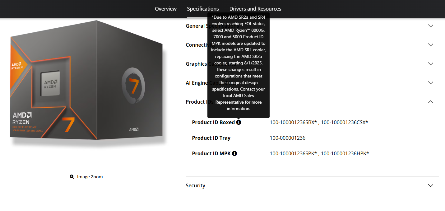 AMD kończy produkcję coolerów Wraith Prism i Wraith Spire. Niektóre ...