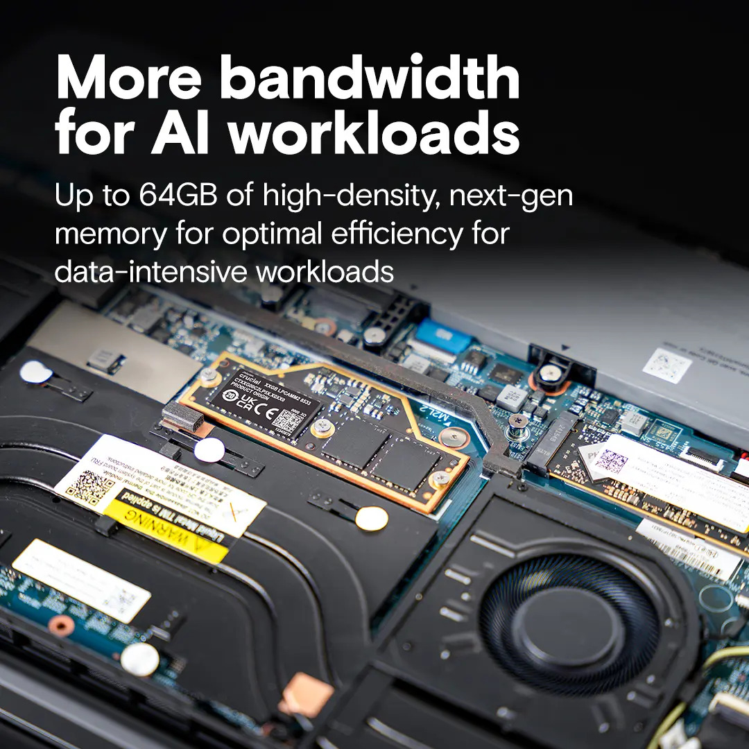 Crucial wprowadza pamięci LPCAMM2 8533 MT/s. Nowy standard dla laptopów ...