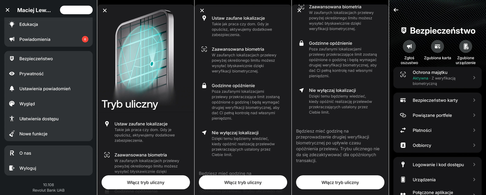 Street Mode w Revolut to inteligentne rozwiązanie chroniące przed ...