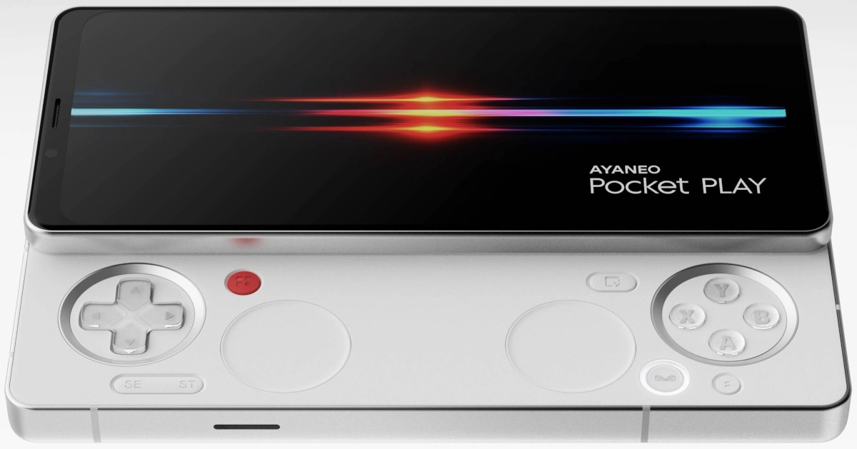 AYANEO Pocket PLAY - smartfon przypominający model Xperia Play z dawnych lat. Rozsuwana ...