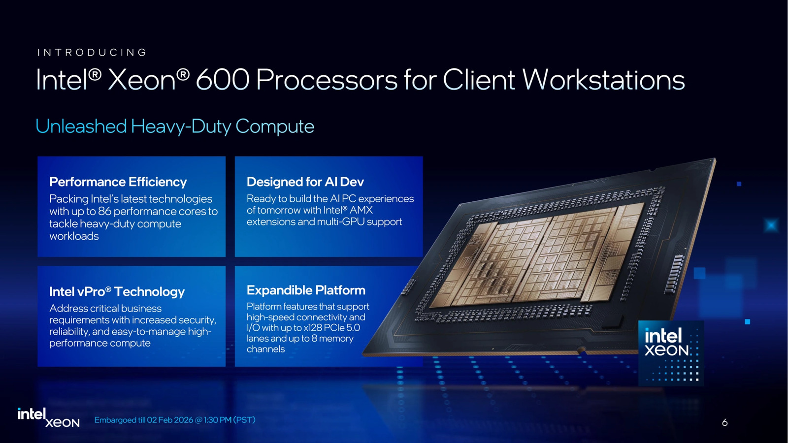 Intel Xeon 600 - premiera topowych procesorów do stacji roboczych ...