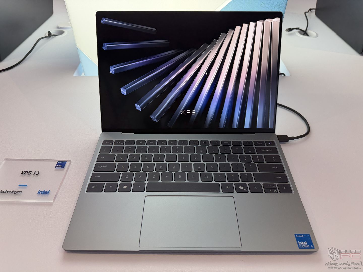 Widzieliśmy laptopa Dell XPS 13 z Intel Wildcat Lake na Computex 2026 ...