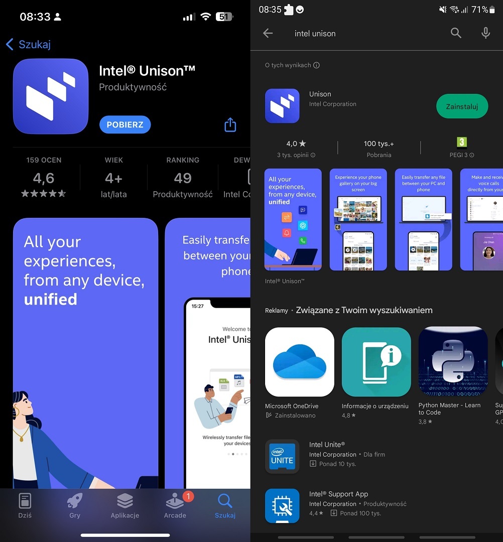 Intel Evo oraz Intel Unison - omawiamy technologie Intela na ...