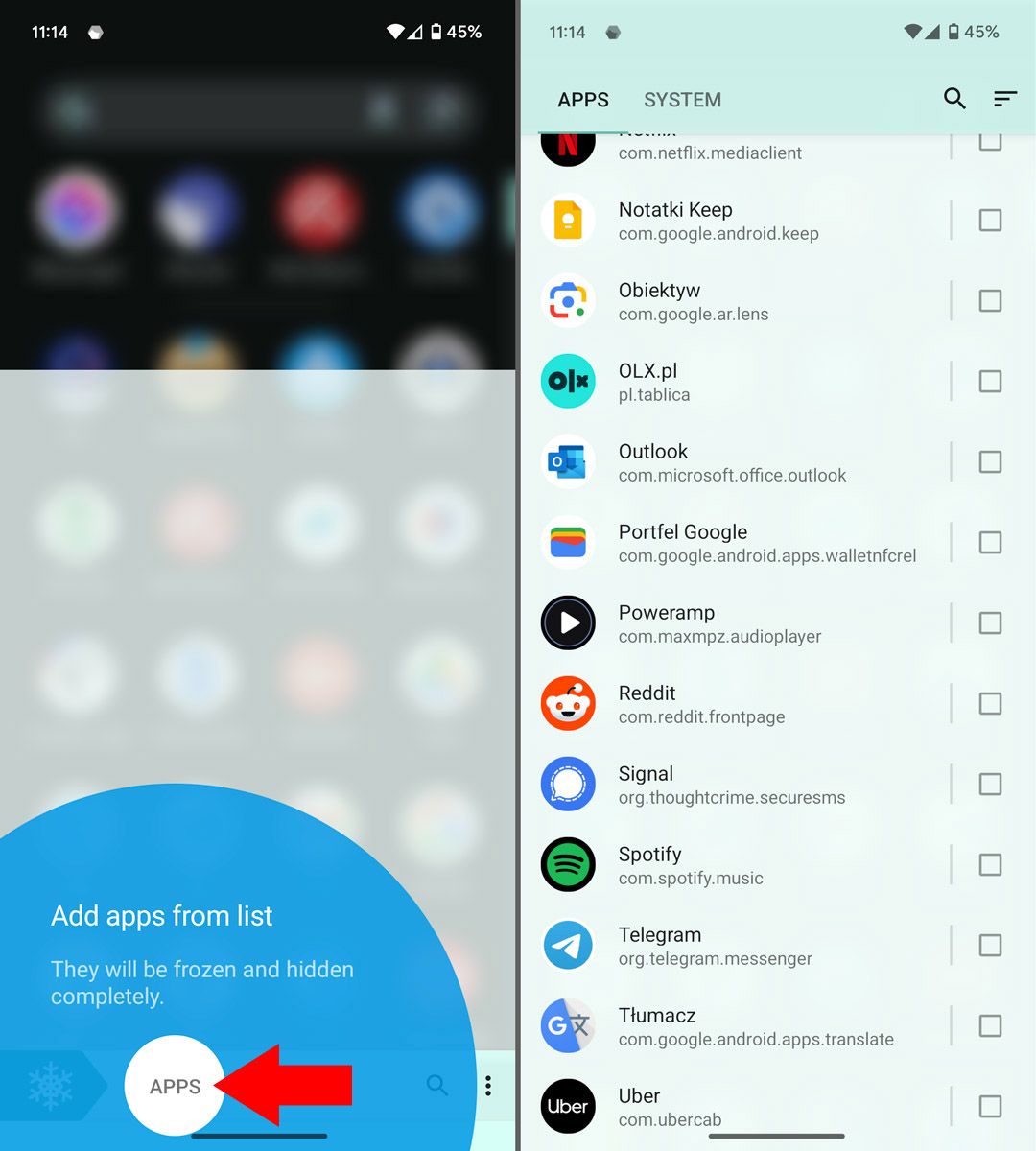 Jak zatrzymać aplikacje systemowe w Androidzie i oszczędzać zasoby ...
