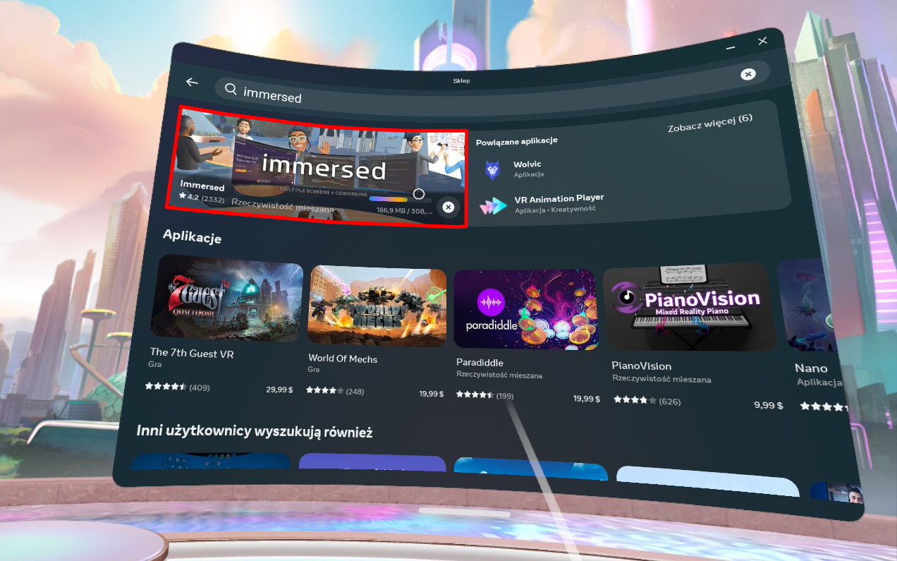 Zamień fizyczny monitor na kilka ekranów w wirtualnej rzeczywistości ...