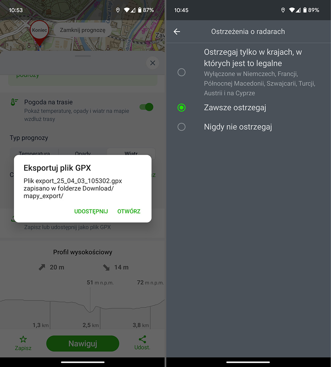 Darmowa nawigacja na telefon offline i online w 2025 roku. Na te mapy ...