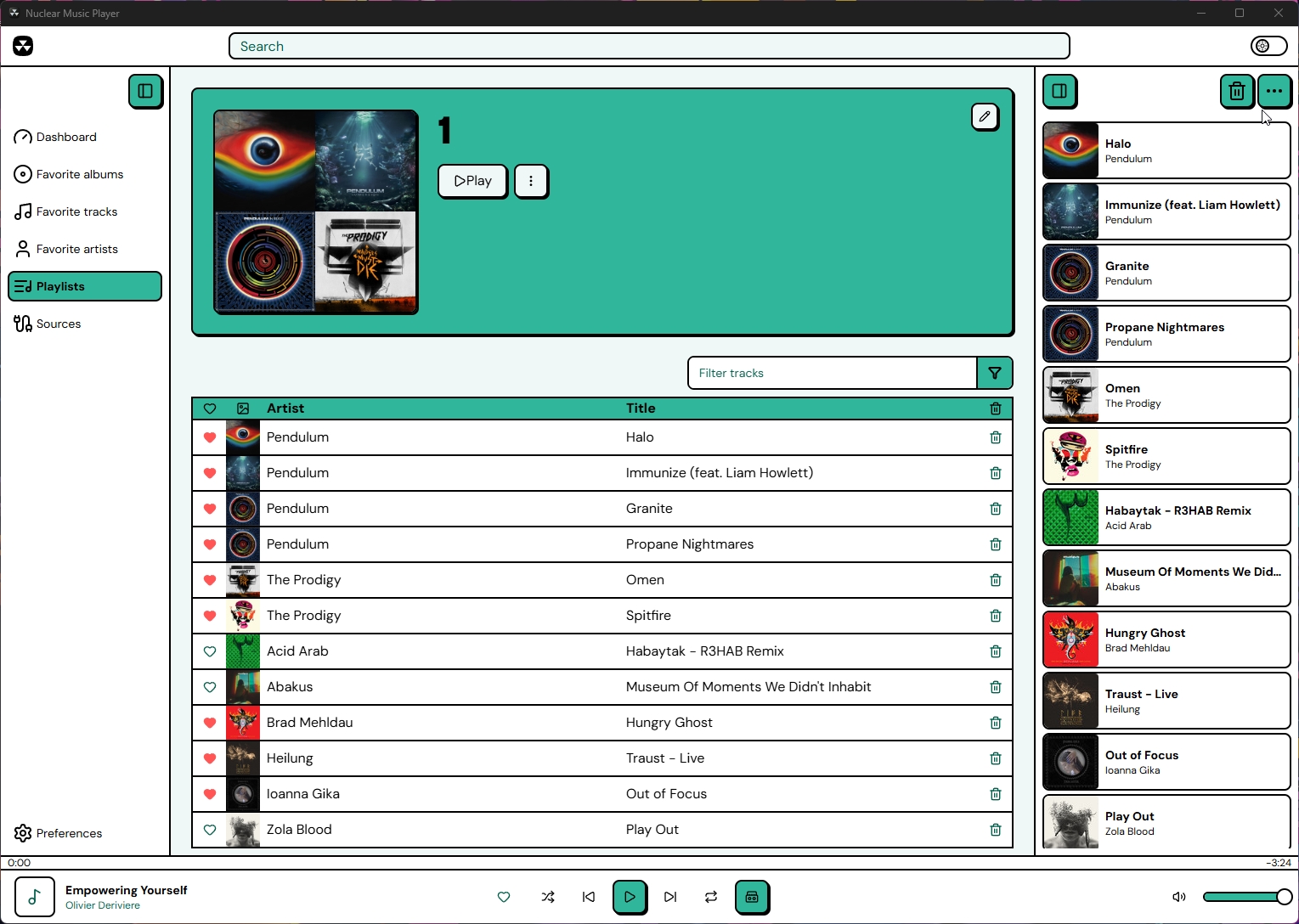 Nuclear Music Player: muzyka online za darmo z różnych źródeł w jednym ...