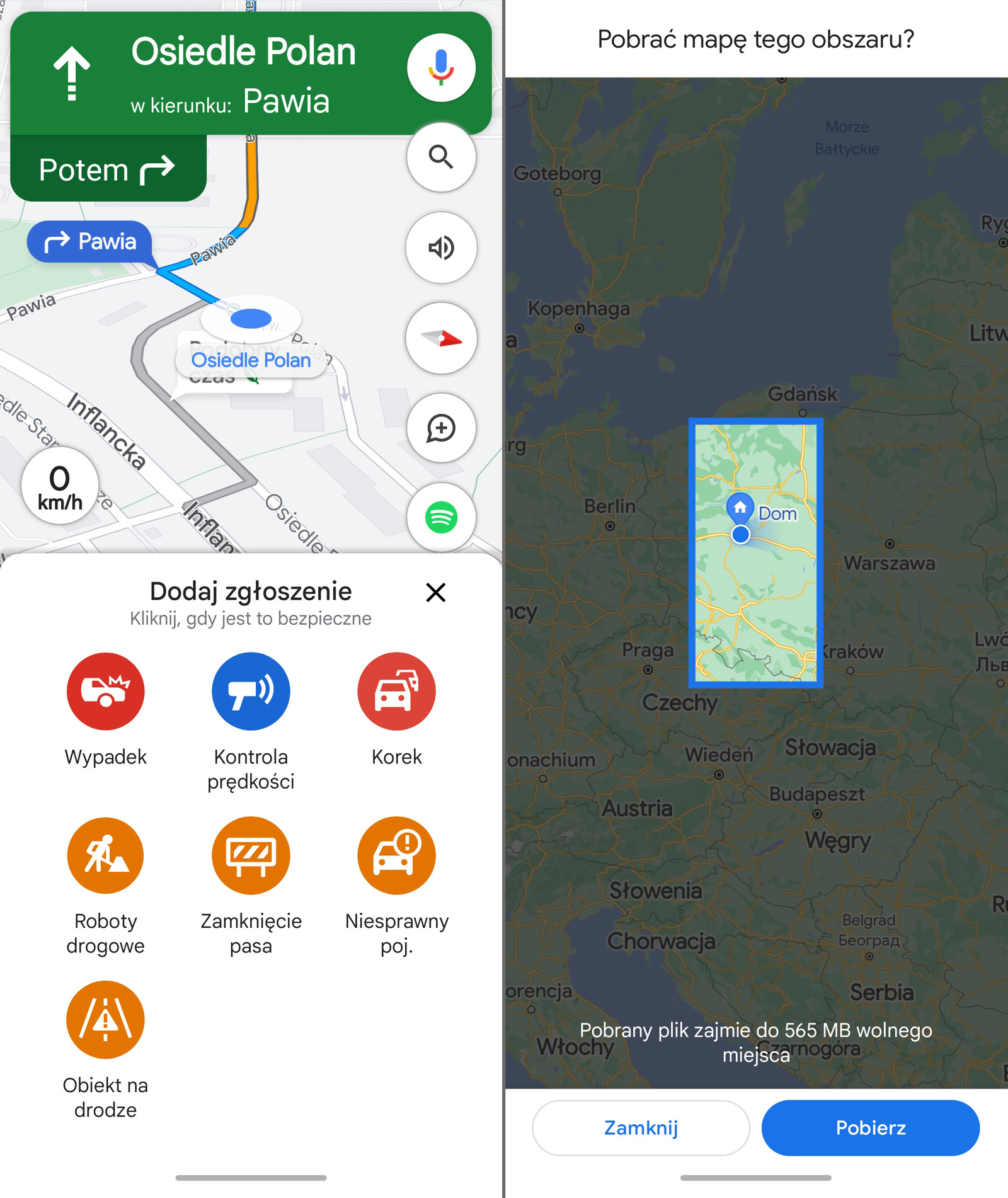 Darmowa nawigacja na telefon offline i online. Samochodowa, rowerowa, z ...